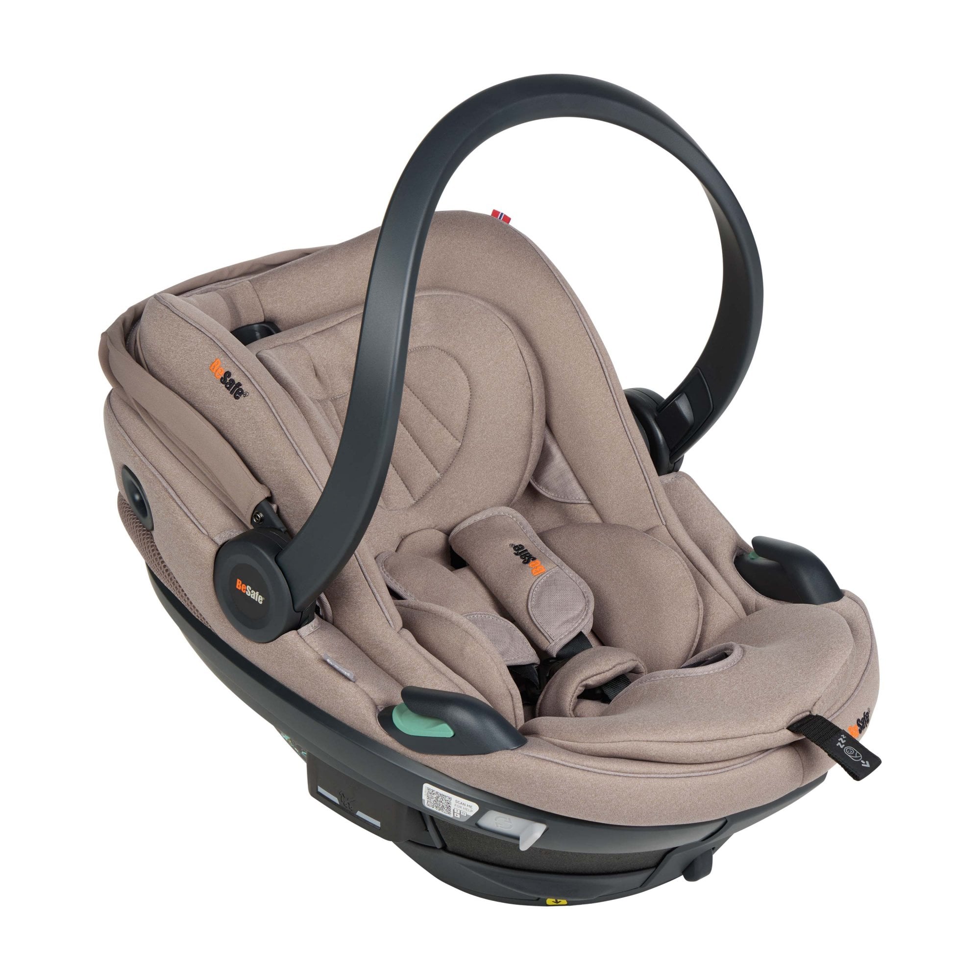 BeSafe Go Beyond 2 Car Seat Dark Sand SoftBreeze – WH Watts