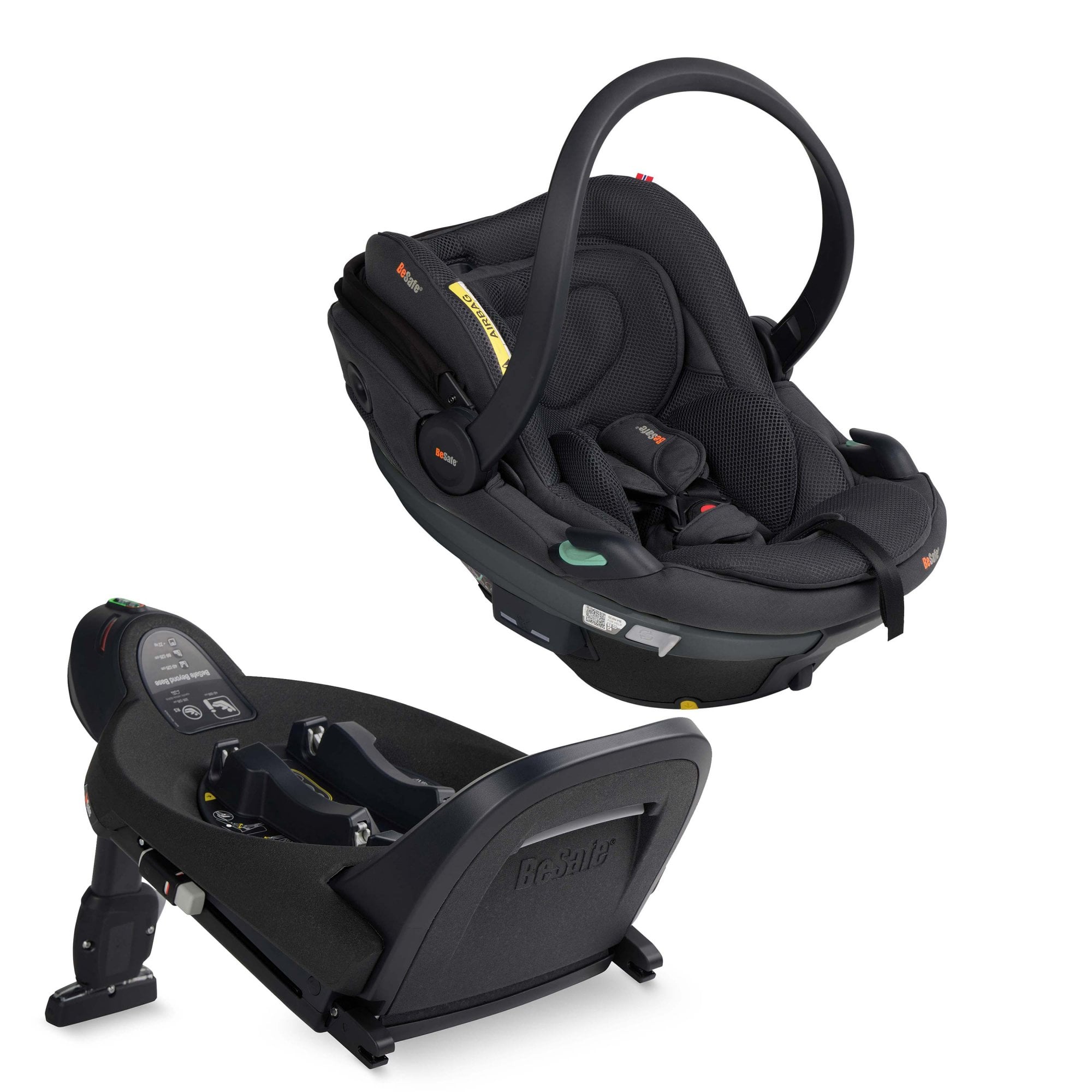 BeSafe Go Beyond 2 i-Size Car Seat & Base | Anthracite Mesh | UK – WH Watts